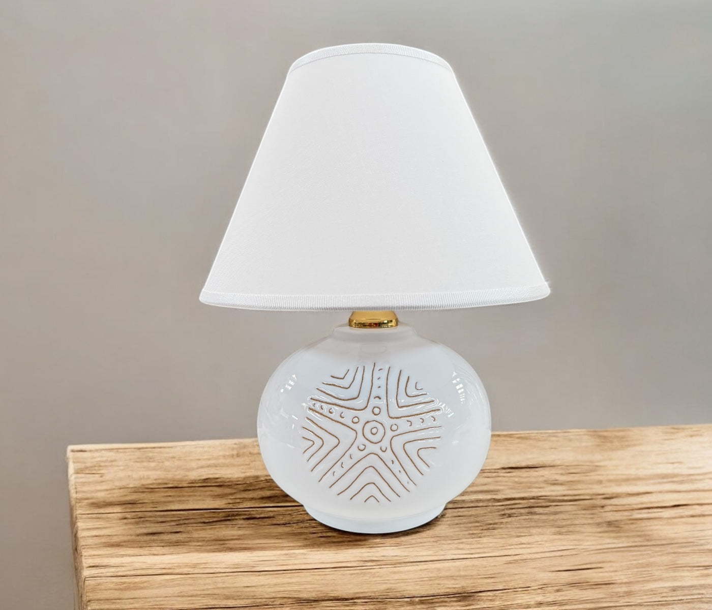 Abat-jour Panciuta linea Pintadera in ceramica sarda – Terra Sarda ...